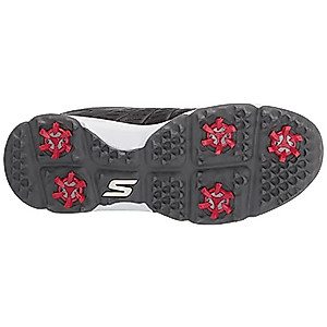 Skechers Women's Go Jasmine Spiked Waterproof Golf Shoe, Black, 8.5