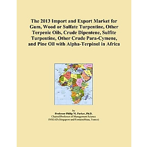 The 2013 Import and Export Market for Gum, Wood or Sulfate Turpentine, Other Terpenic Oils, Crude Dipentene, Sulfite Turpentine, Other Crude Para-Cymene, and Pine Oil with Alpha-Terpinol in Africa