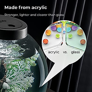 Classic 15 Aquarium with Standard Light - 4 Gallon, Silver