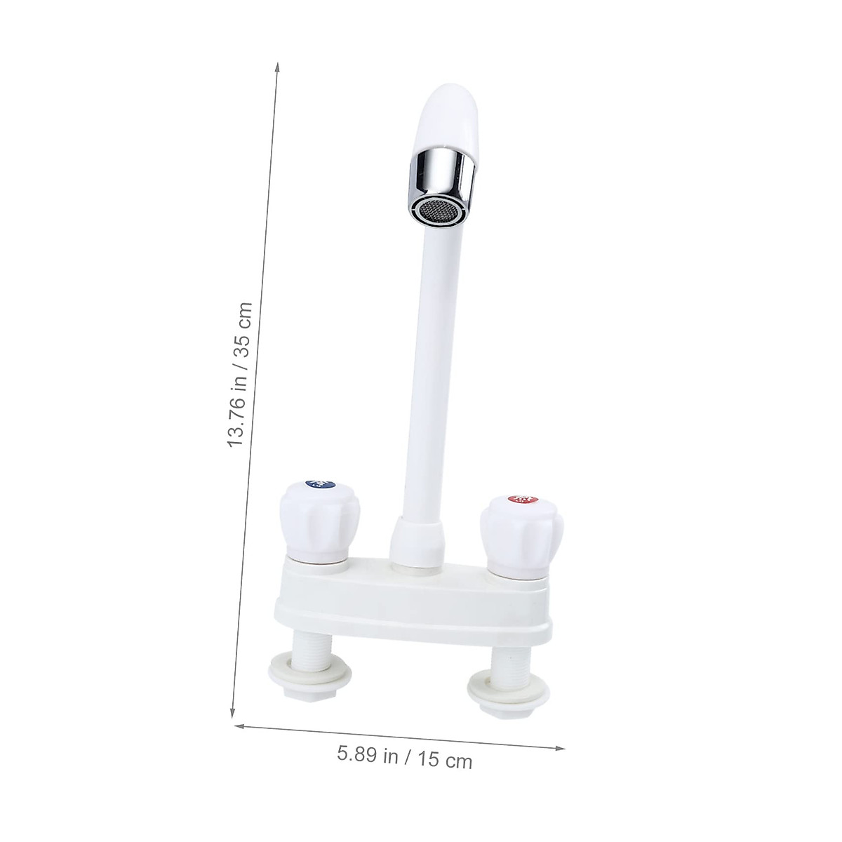 Plastic Faucet Kitchen Faucet Basin Two Handle Faucet Sink Two Handle Faucet Kitchen Basin Faucet Kitchen Sink Faucet Kitchen Two Handle Faucet Plastic Double Handle Faucet