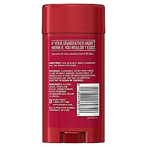 Old Spice Deodorant 3.25 Ounce Classic Original Round Stick (96ml) (3 Pack)