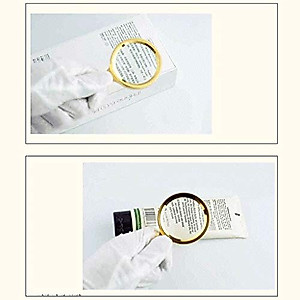 SFMZCM Magnifier Reading Magnifying Glass for Reading Book, Inspection, Coins, , Rocks, Map, Crossword Puzzle