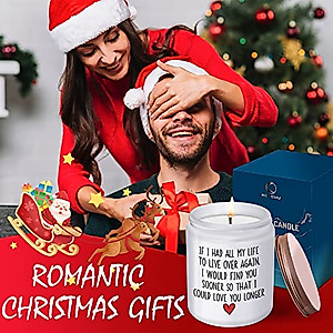 Romantic Gifts for Her, Girlfriend Birthday Gifts for Wife Anniversary Christmas&Thanksgiving Valentine Wedding Love Gifts for Women Men Him Boyfriend Husband Funny Dating Present Lavender Candle