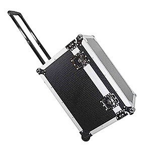 ProX T-UTIHWMK2 Rolling Utility Case W/Retractable Handle and Low-Profile Recessed Wheels 17x24.5x15" Exterior For Cabales/100 LP Vinyl Records