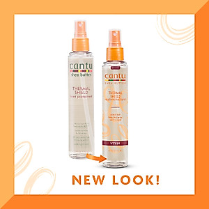 Cantu Thermal Shield Heat Protectant with Shea Butter, 5.1 fl oz (Pack of 3)