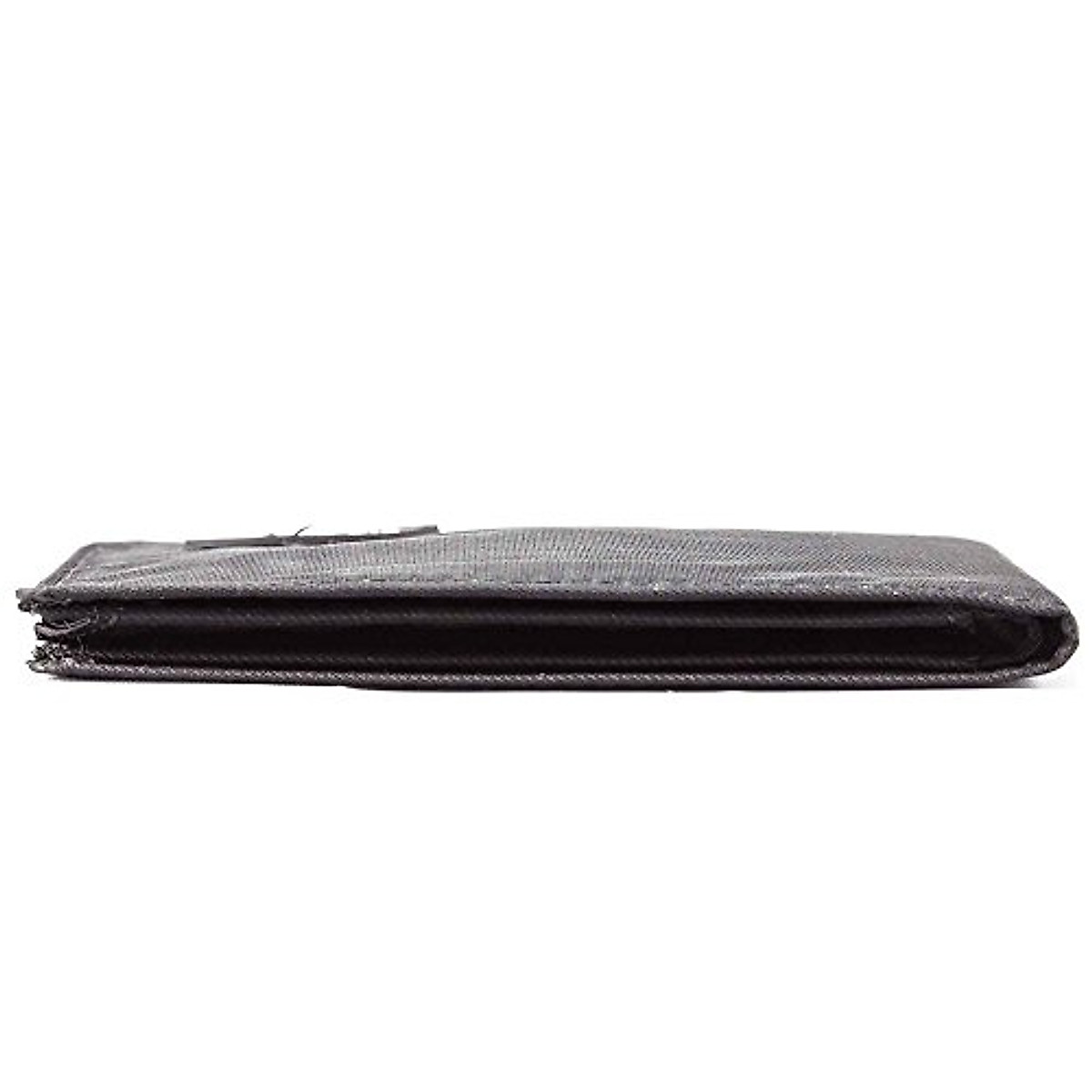 Big Skinny Men's L-Fold Passcase Slim Wallet, Holds Up to 30 Cards, Black