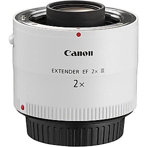 Canon 242R241 Extender EF 2X III, White/Black