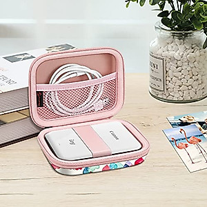 Fintie Protective Case for Canon Ivy Mini/Canon Ivy 2 Mini/Ivy CLIQ/Ivy CLIQ+/ Ivy CLIQ2/ Ivy CLIQ+2 Instant Camera Photo Printer - Shockproof Hard Shell Carrying Case, Emerald Illusions