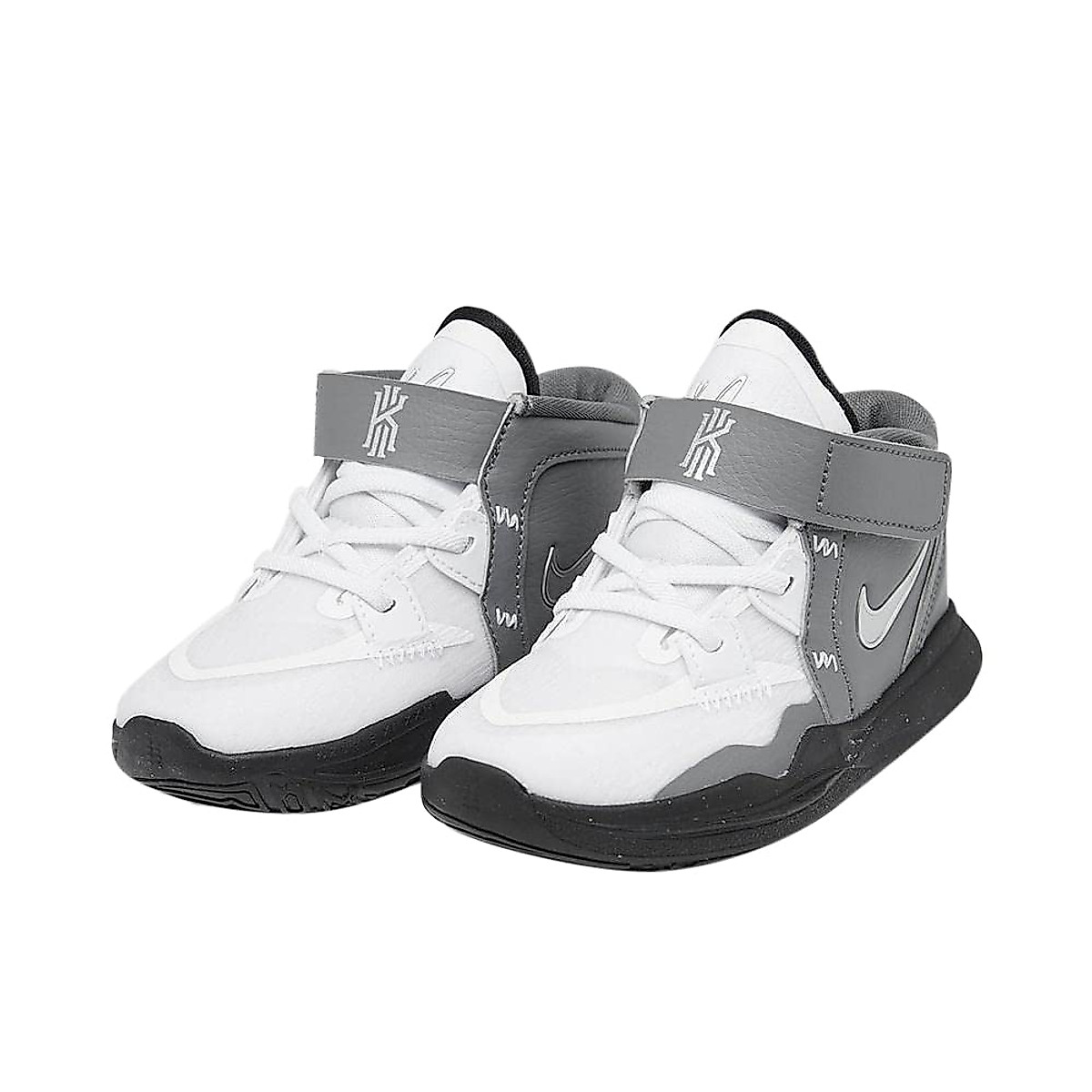 Nike Toddlers Kyrie Infinity SE White/Chrome/Smoke Grey-Black (DD0337 108) - 4