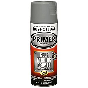 12 oz Rust-Oleum Brands 249322 Gray Automotive Primer, Self-Etching Pack of 6