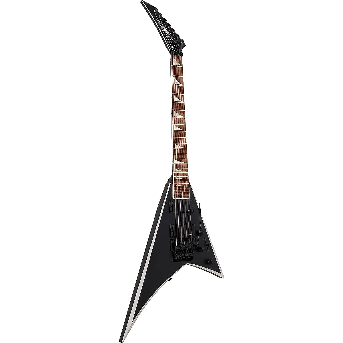 Jackson X Series Rhoads RRX24-MG7 Electric Guitar - Satin Black with Primer Gray Bevels