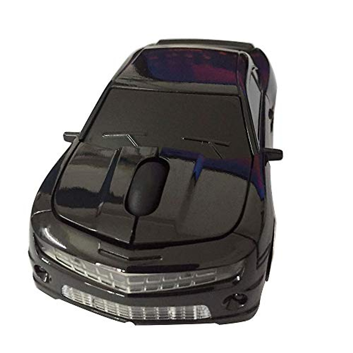 Wireless Mouse Sports Car Mouse Computer Optical Mice for Computer PC Laptop MAC (Black)