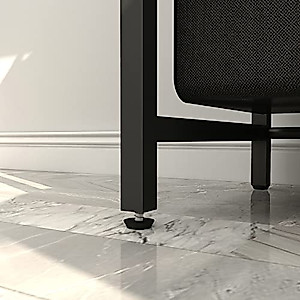 LAATOOREE Double Laundry Hamper with Top Shelf, Two-Color Tall Laundry Basket with 2 Removable Laundry Sorter Bags, Clothes Hamper for Laundry Room, Bedroom - Black Walnut and Black