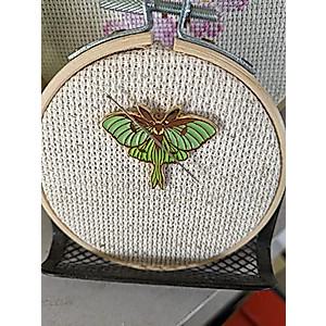 Pastel Luna Moth Needle Minder