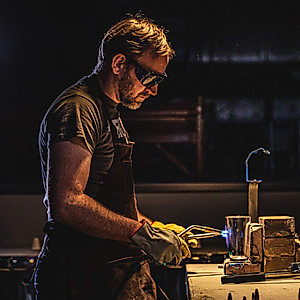 BenShot 'Merica Rocks Glass with Real .308 Bullet - 11oz | Made in the USA [Set of 4]