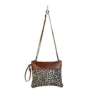 Myra Bag Liminal Cowhide Bag Upcycled Cowhide & Leather S-2837