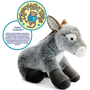 TigerHart Darlene The Donkey - 15 Inch Stuffed Animal Plush