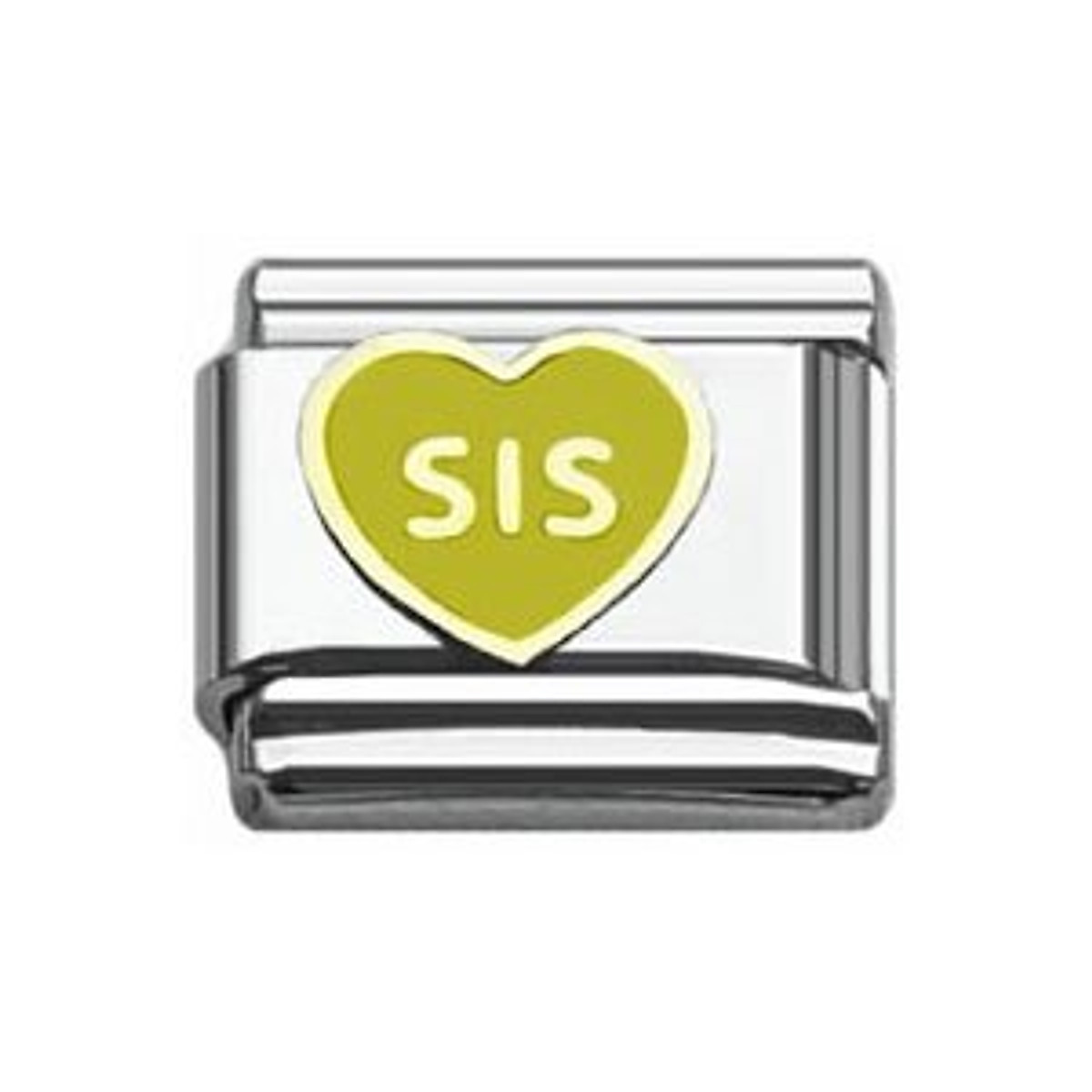 Sexy Sparkles Love Sis Sister Italian Link Bracelet Charm 9mm