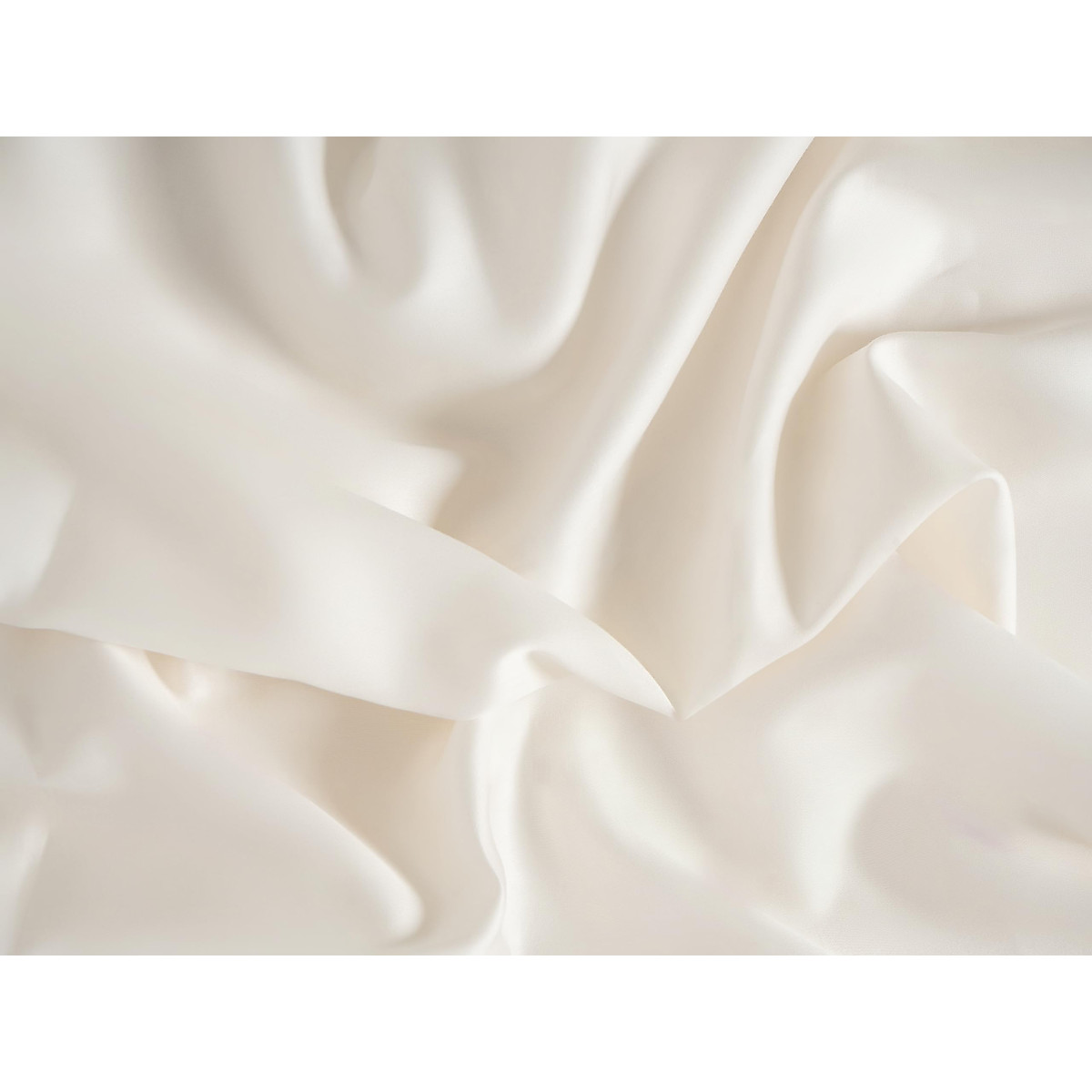 Treasure Kart- 1000 Thread Count Luxury Queen Size Sheets, 4 Piece Set (1 Flat Sheet, 1 Fitted Sheet & 2 Pillow Covers), 100% Egyptian Cotton, 18" Deep Pocket (Queen (U.S. Standard), Ivory)