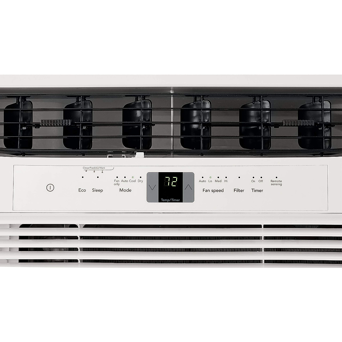 FRIGIDAIRE 12,000 BTU 115V Window-Mounted Compact Air Conditioner with Remote Control, White