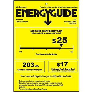 SPT SD-2224DW ENERGY STAR Compact Countertop Dishwasher with Delay Start - Portable Dishwasher with Stainless Steel Interior and 6 Place Settings Rack Silverware Basket for Apartment Office And Home Kitchen, White