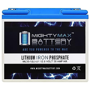 Mighty Max Battery 12V 35AH U1 Lithium Replacement Battery for Bat Caddy X4 Sport Golf Caddy