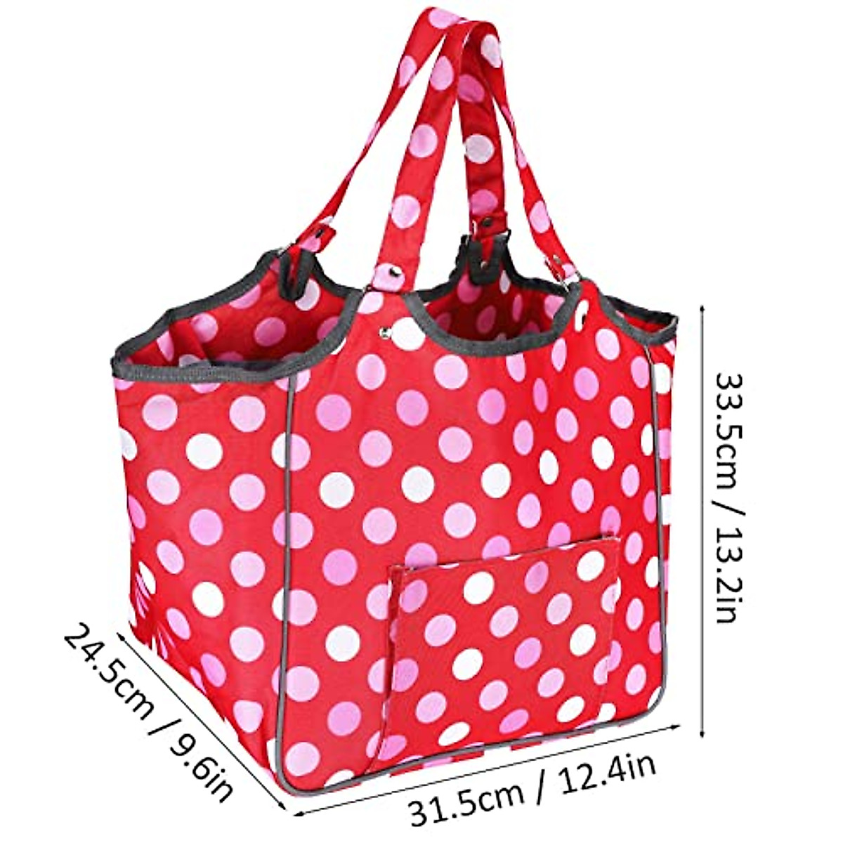 Shanrya Sewing Tools Organizer, Wool Storage Handbag, Large Capacity Portable Daily Crochet Accessories, Storage Bag, Good Looking Travel for Home