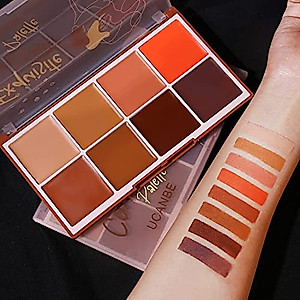 UCANBE All In One Makeup Kit Gift Box For Women Full Kit - Contains Eyeshadow Palette Concealer Brushes Lip Gloss Lip Liner Eyeliner Eyebrow Pen Eyeshadow Primer Sponge Puff Make up Sets