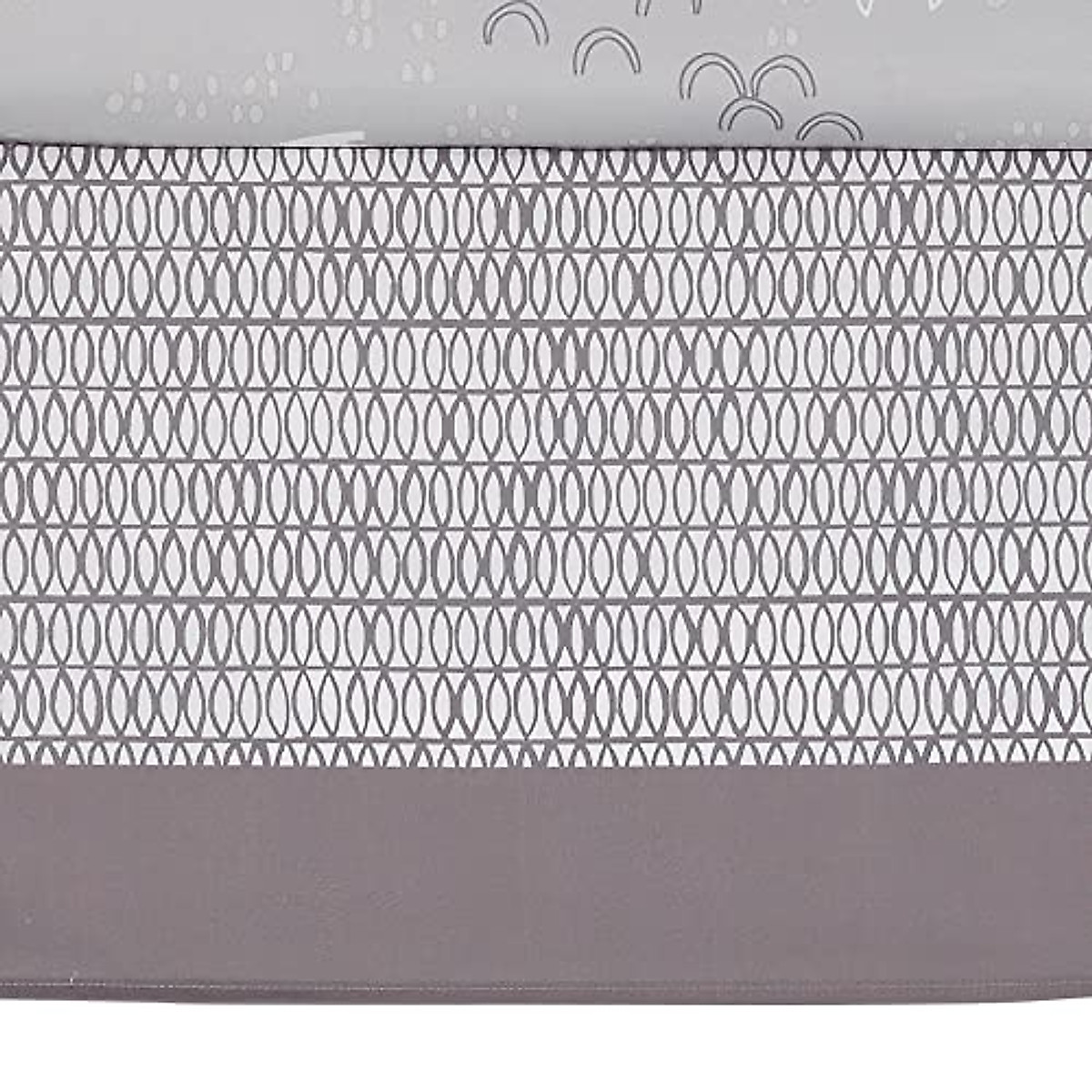 Bedtime Originals Elephant Love Gray 3-Piece Nursery Baby Crib Bedding Set