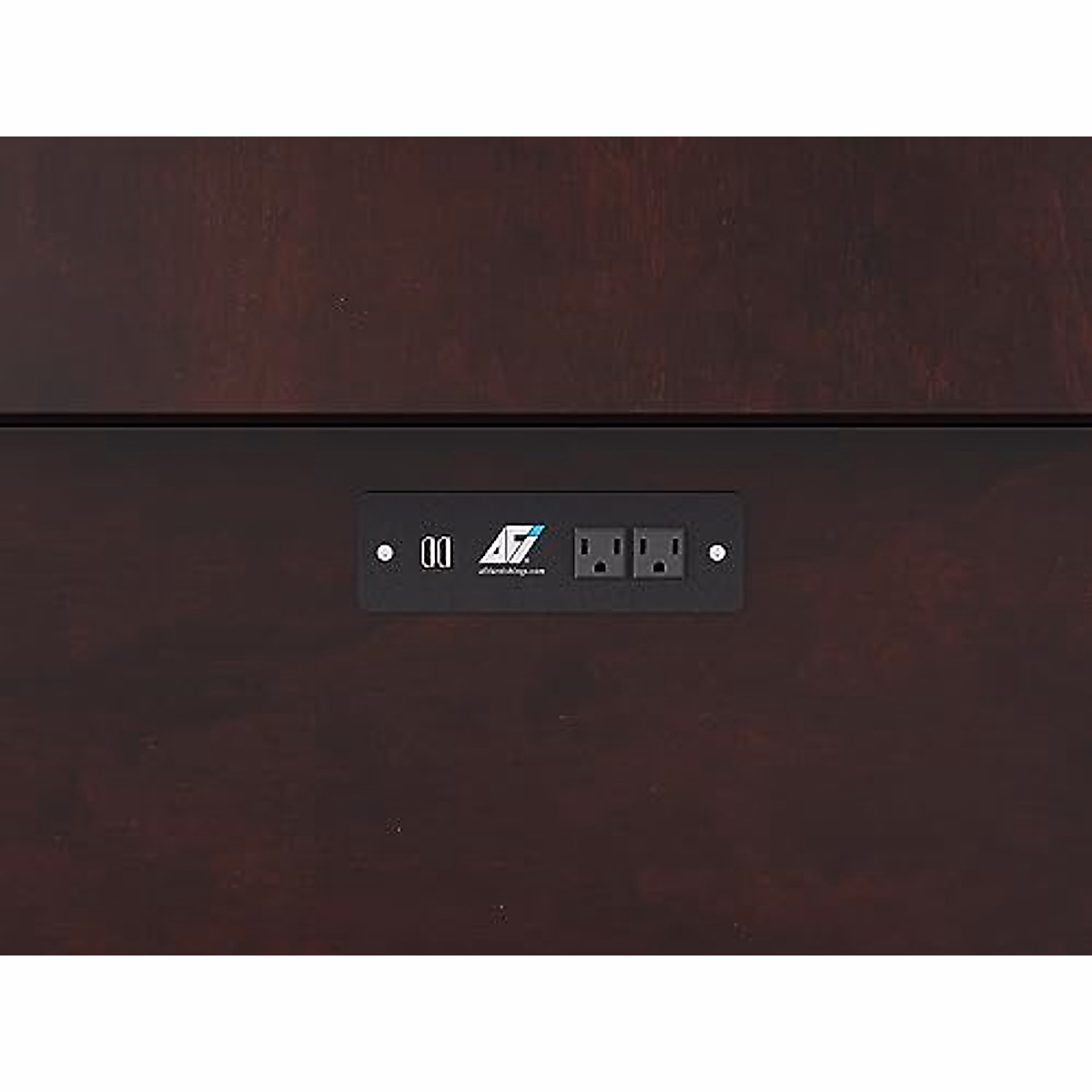 AFI, Sydney Twin Wood Murphy Bed Chest with Storage and Charging Station, Espresso