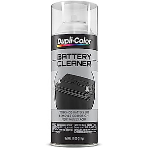 Dupli-Color Ebc900000 Battery Cleaner Spray Paint (Bc900 Clear- Aerosol 11 Oz), 11. Fluid_Ounces
