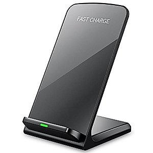 Fast Wireless Charger Stand for Samsung Galaxy S23 S22 Ultra/S21/Note 20/S20/S10+/S10e/S9/ S8+/S7 Edge Note 9/8 Qi Charging Dock for iPhone 14 13 12 11 Pro Max Mini Xs Xr 8 Plus SE