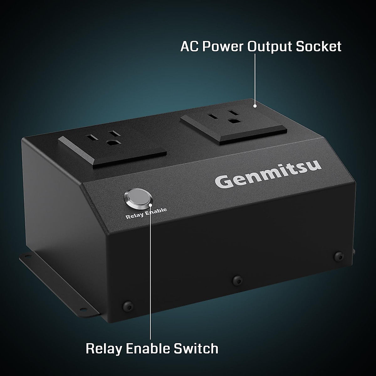 Genmitsu iMaticBox Relay Module Switch for CNC Milling Machines, 12VDC Smart PWM Signal Control Relay Switch for Connecting Cutters, Lasers and Dust Collectors