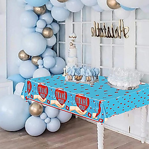 3 Pieces Nurses Appreciation Week Party Tablecloth Plastic Table Covers Rectangle Nurse Graduation Party Table Cloth for Nurse Day Nurse Birthday Party Decorations Supplies, 51 x 86.6 Inch