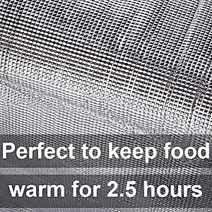 Extra large XXXL Insulated Food Delivery Bag Cooler Bags Keep Food Warm Catering Therma for doordash Catering Cooler Bags Keep Food Warm Catering Therma Catering Shopper hot XXXL warming RED Pizza