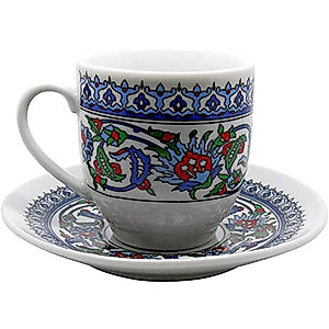 Turkish Coffee Set (Cup and Saucer)