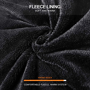 CAMEL CROWN Womens Ski Jacket Waterproof Snowboard Winter Snow Warm Ski Coat for Women New Black M