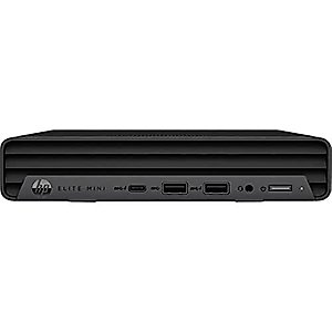 HP Elite Mini 800 G9 Desktop Computer - Intel Core i7 12th Gen i7-12700T Dodeca-core (12 Core) 1.40 GHz - 16 GB RAM DDR5 SDRAM - 512 GB M.2 PCI Express NVMe SSD - Mini PC - Black