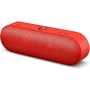 Beats Pill+ Plus Portable Wireless/Bluetooth Speaker in Red (Comes with Charging Cable)