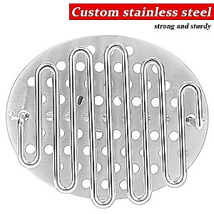 Potato Masher Stainless Steel, Potato Ricer, Potato Masher Hand, Masher Kitchen Tool, Ricer for Mashed Motatoes, Dual-Press Design