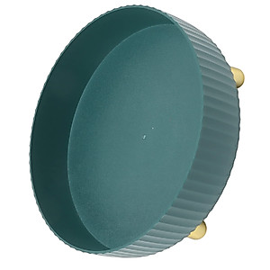 Asixxsix Lazy Susan Organizer, Round Turntable Cabinet Organizer 360 Degree Rotating Spice Rack Organizer, Cosmetic Makeup Organizers, Turntable Storage Rack for Kitchen Cabinet Pantry