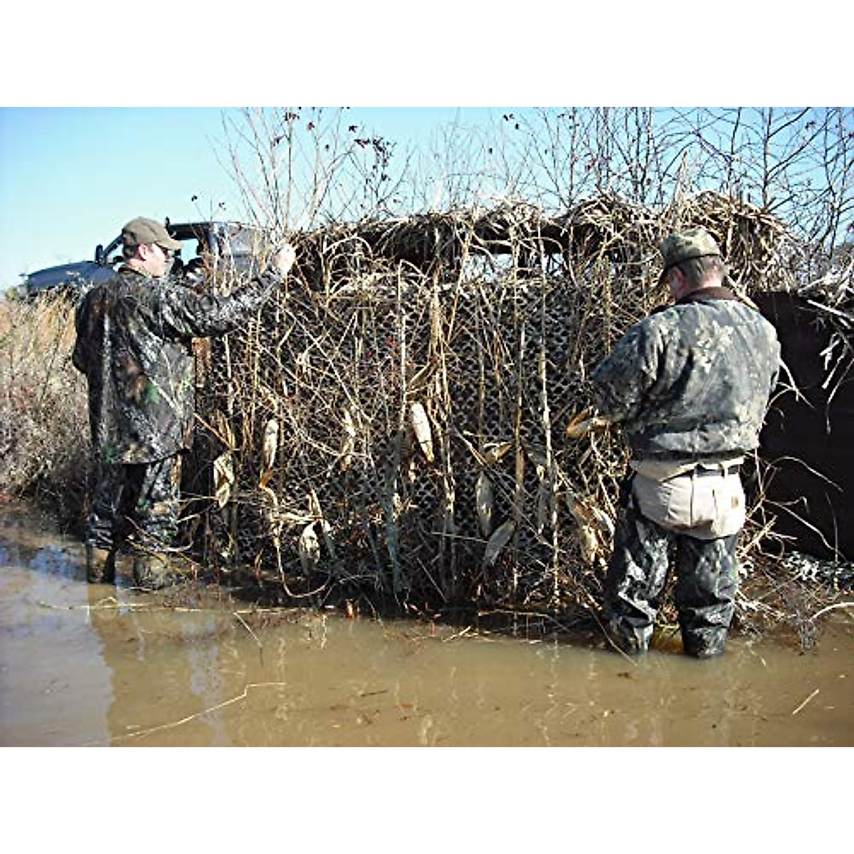 CamoSystems Premium Series Ultra-lite Camouflage Netting, Large, 7'10" W x 19'8" L, Original Camo - Green/Brown