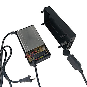 Heavy Duty 180W/15A AC to DC Converter,BUENNUS Convert 110V-240V to 12V Car Cigarette Lighter Socket Adapter AC DC Power Supply US Standard Plug for Car Refrigerator Vacuum Cleaner Air Pump