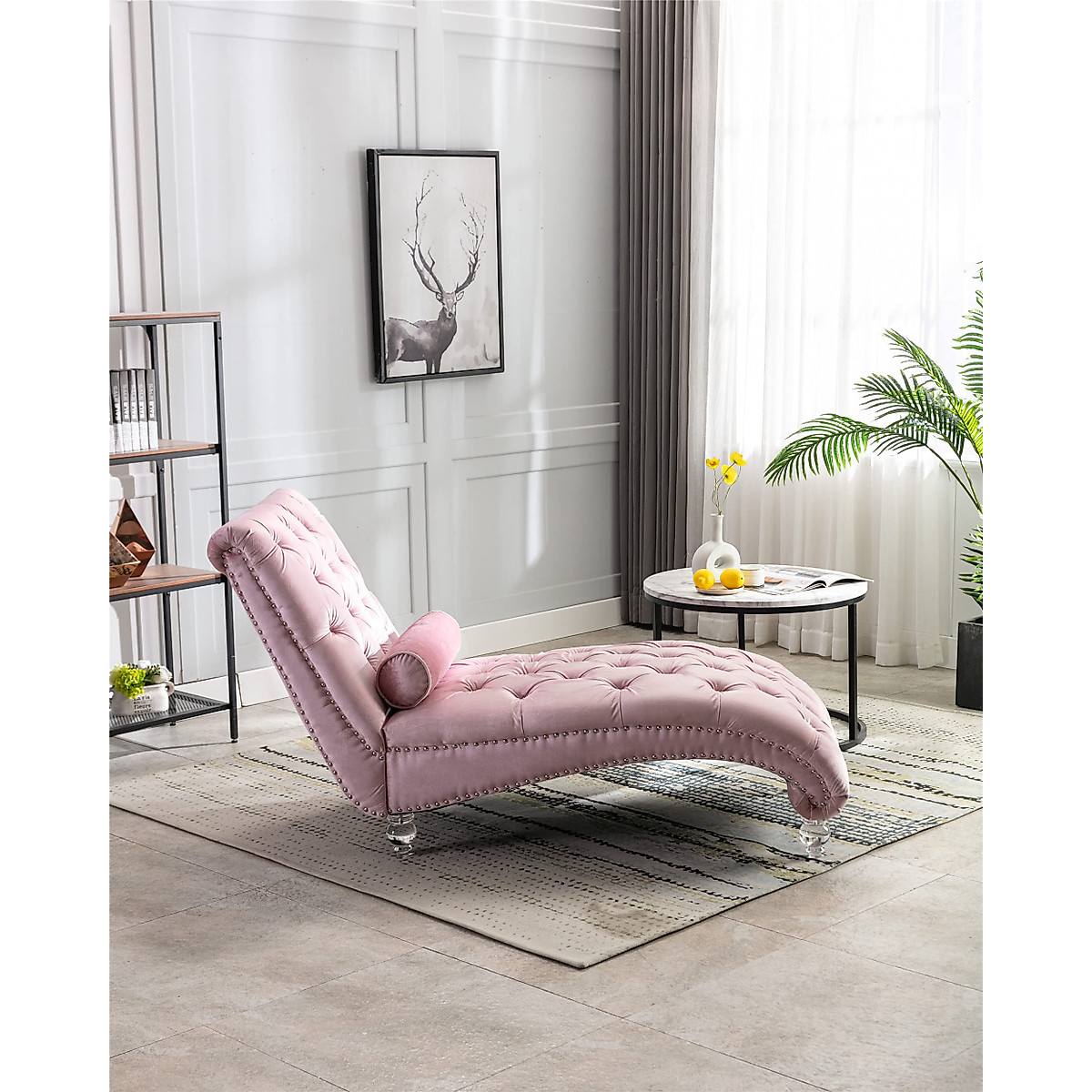 Ligtakor Leisure Concubine Sofa with Acrylic feet