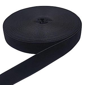 10 Yards Velvet Ribbon Spool (Black, 5/8")