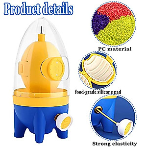 AGSIXZLAN Egg Yolk Mixer,Quick Golden Manual Egg Mixer Portable Egg Maker,Eggs Shaker Egg Spinner for Kitchen Mixing Egg Whites and Yolks