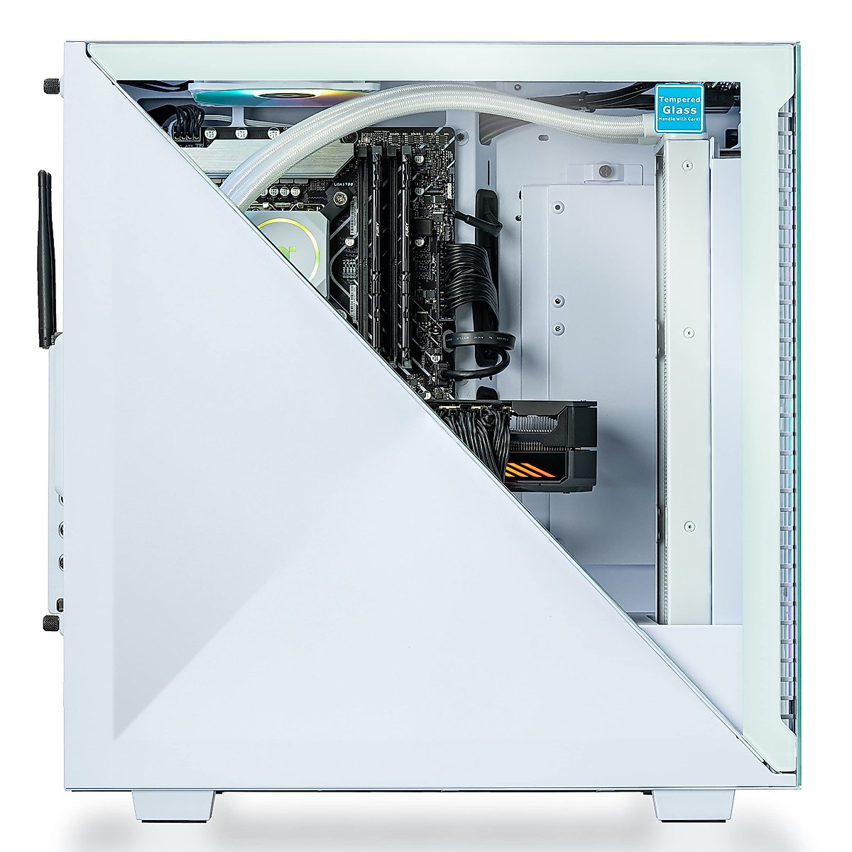 Thermaltake LCGS Avalanche i370 AIO Liquid Cooled CPU Gaming Desktop (Intel® Core™ i7-12700KF, 32GB DDR5 5200Mhz, NVIDIA® GeForce RTX™ 3070, 1TB Gen4 NVMe M.2, WiFi, Win10 Home) D3AV-Z690-370-LCS