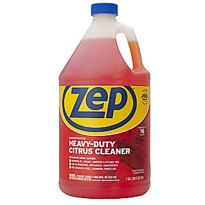 Zep High Traffic Carpet Cleaner (1 Gallon) Heavy-Duty Citrus Degreaser Refill (1 Gallon) Bundle