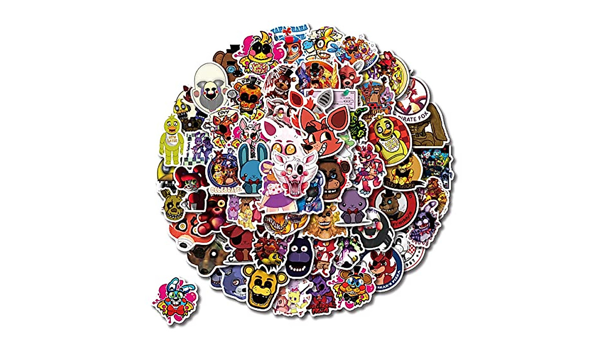 FNAF Stickers 100PCS - Unique Gifts for Fans