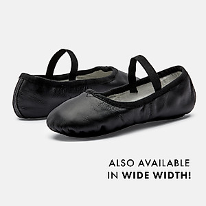 Balera Womens Ballet Shoe Leather Full Sole